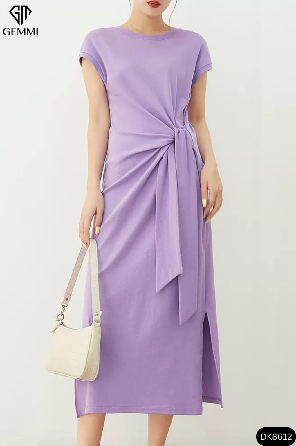 Đầm suông thắt eo Gemmi Fashion, DK8612 - GEMMI