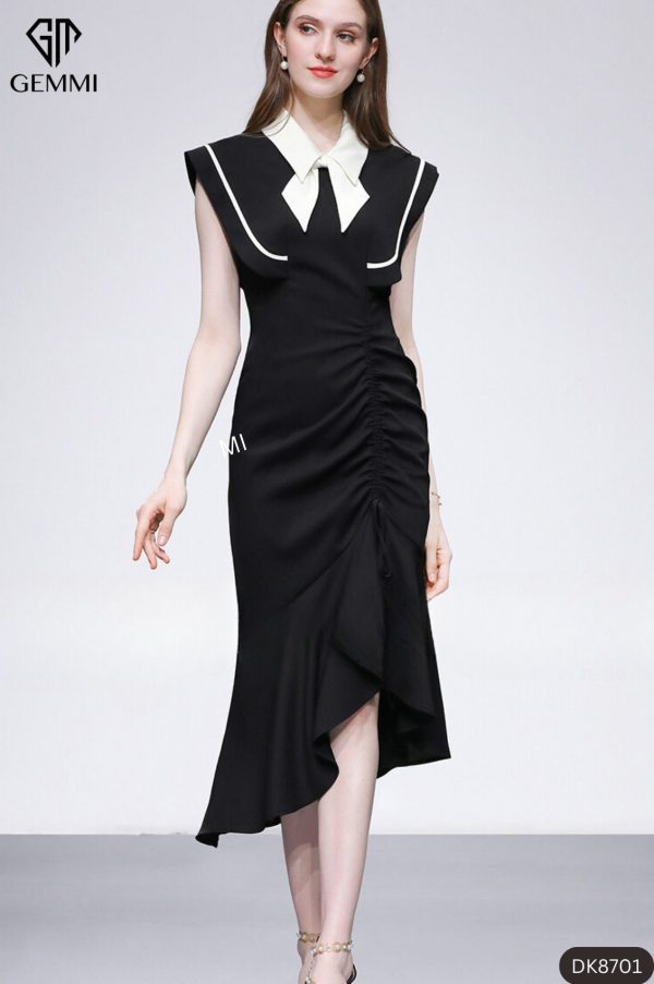 Đầm body đuôi cá cách điệu GEMMI Fashion, DK8701 - GEMMI
